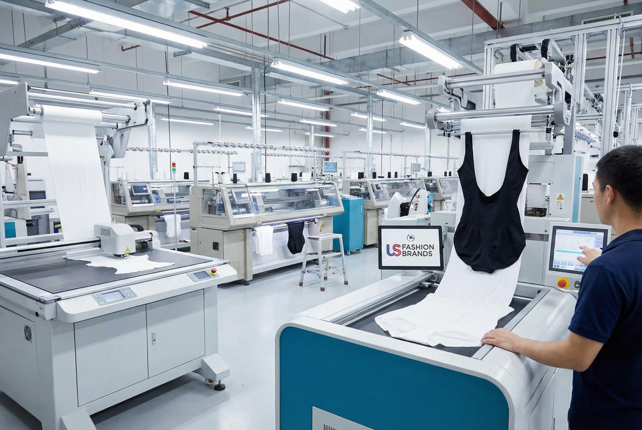 Custom Back Support Control Shapewear for French Brands